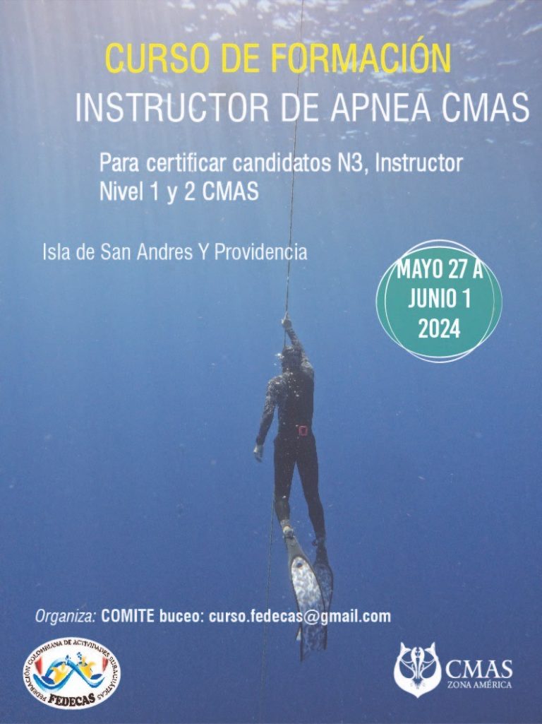 Curso de Formación de Instructores de Apnea N1-N2 CMAS – San Andrés ...